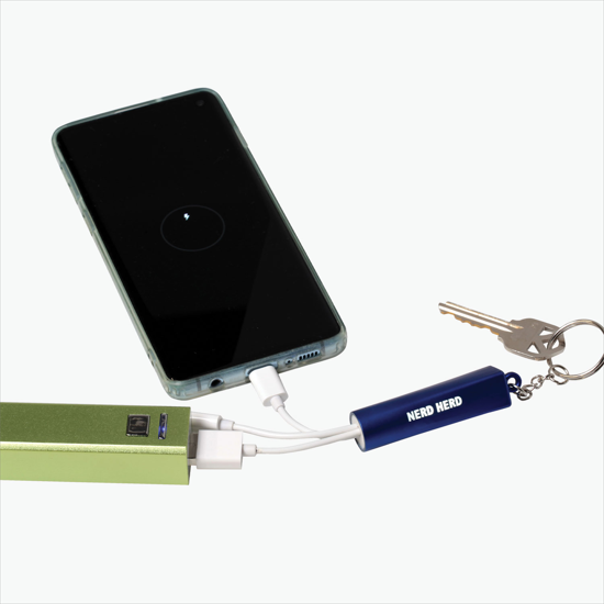 Logo Light-Up Charging Cable Set, OF-19082 - Marco Promos